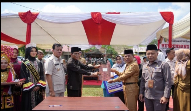 Bupati Suhardiman Amby Resmikan Penggunaan SDN 028 Kopah