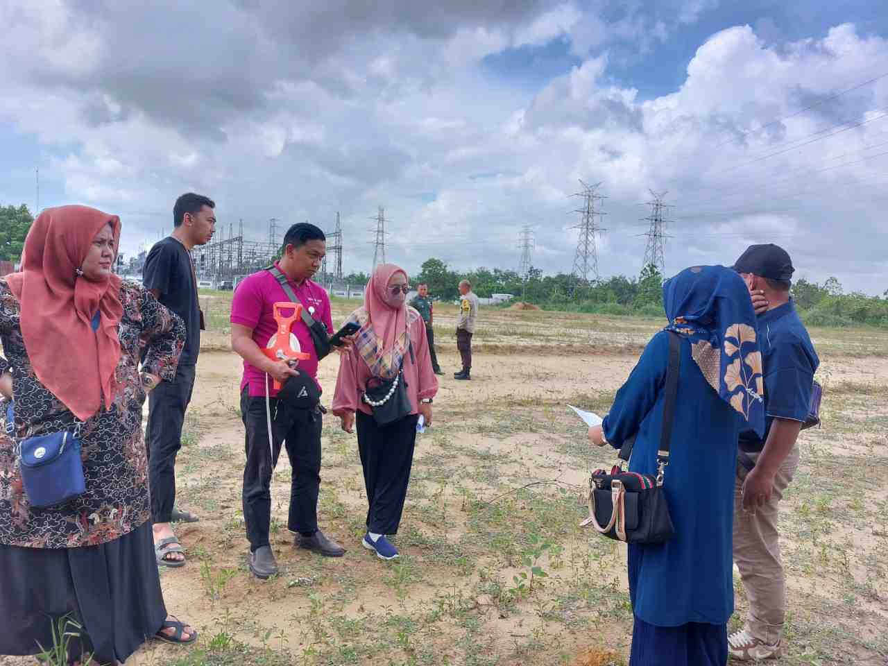 Tanah Diduga Diserobot, Ahli Waris H Husin HDR Tuntut Batas Tanah Dikembalikan