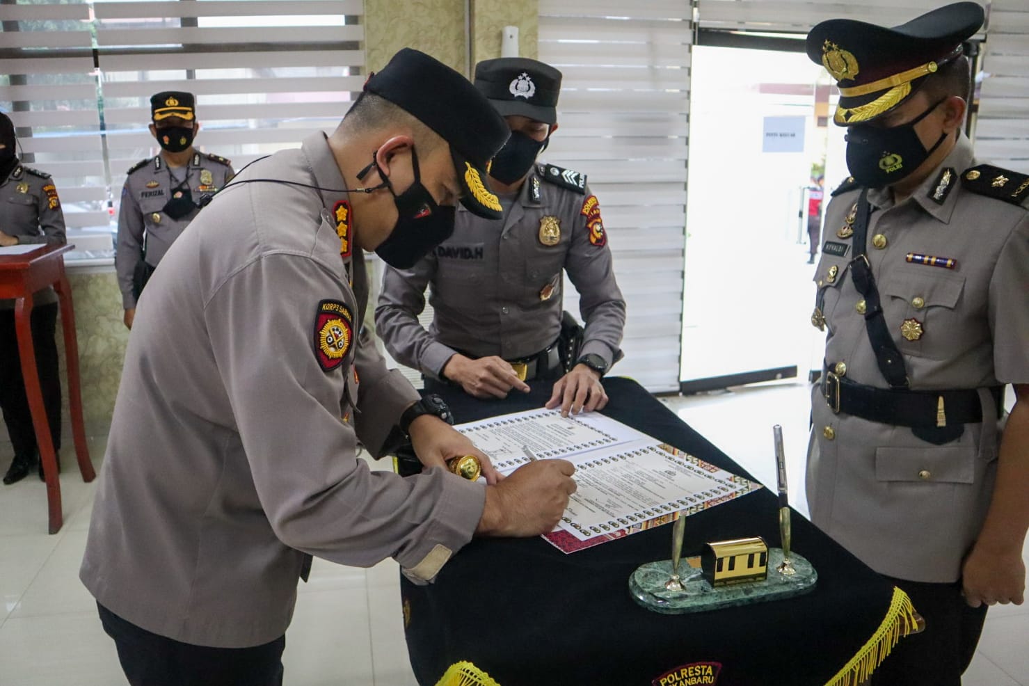 Kabag Ops Diganti, Ini Pesan Kapolresta Pekanbaru