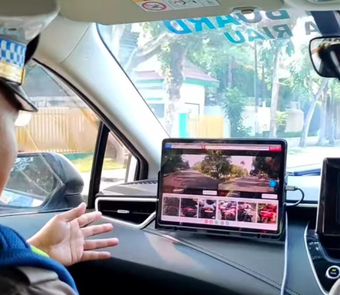 Akibat Tilang ETLE, 40.650 STNK Kendaraan Diblokir Ditlantas Polda Riau