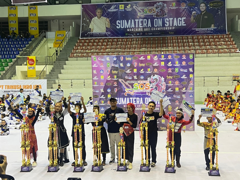 BCK Rumbai Junior Binaan PHR Borong Juara Sumatera on Stage-Marching Arts
