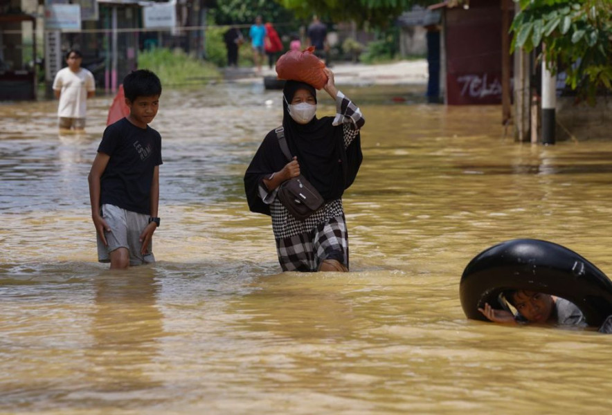 Berikut Rinciannya, 5 Daerah di Riau Ini Dilanda Banjir Akibat Hujan Deras