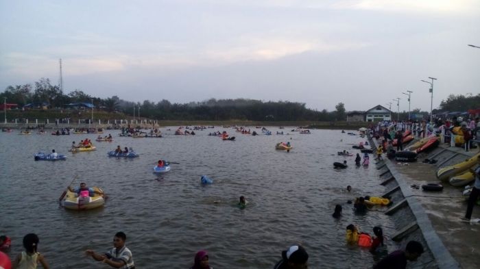 Disparbud Rohul Jadikan Bendungan Sei Kepayang Jadi Destinasi Wisata Air