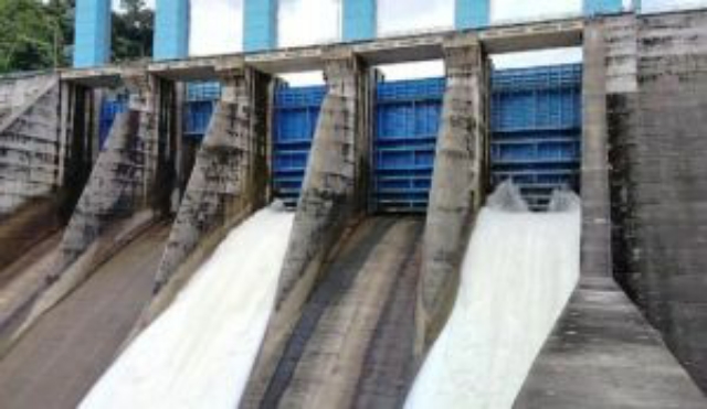 Debit Air Meningkat, Pintu Waduk PLTA Koto Panjang Kembali Dibuka