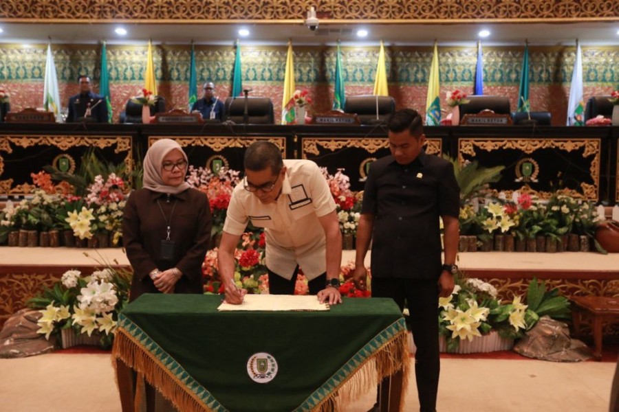 Masa Sidang III Dimulai, Pemprov Riau dan DPRD Sepakati Draft Awal ...