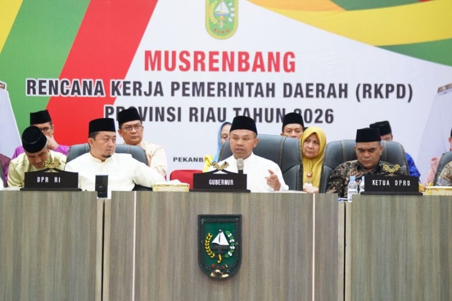Riau Siapkan Empat Arah Kebijakan Pembangunan RKPD 2026