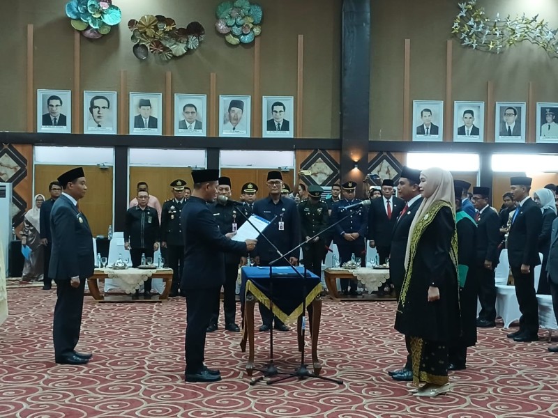 Zulhelmi Arifin Dilantik Kembali Jadi Penjabat Sekdako Pekanbaru