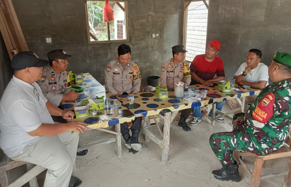 Bhabinkamtibmas Sri Gading Laksanakan Kegiatan Cooling System Dan
