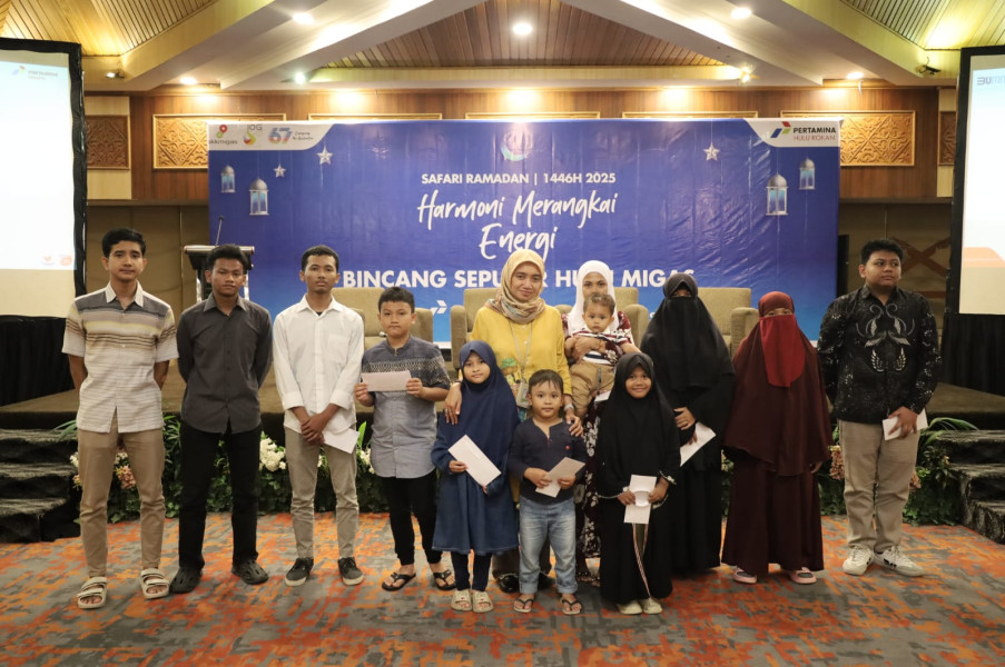 Harmoni Merangkai Energi, PHR Santuni Anak Yatim dan Janda Wartawan