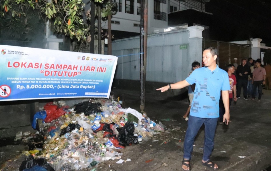Walikota Pekanbaru Soroti Sampah Menumpuk, DLHK Diminta Bertindak Tegas