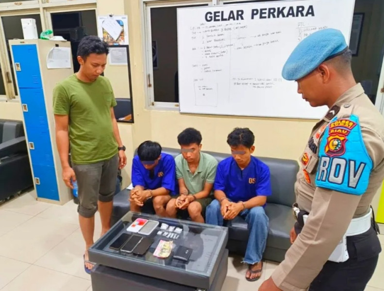 Tiga Pengedar dan 17 Gram Sabu-sabu Diamankan Polisi di Hotel Jalan ...
