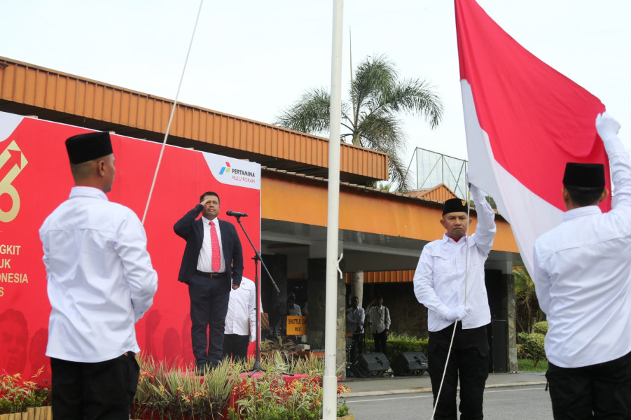 Upacara Harkitnas di Blok Rokan, Manajemen PHR Ajak Semangat Tingkatkan ...